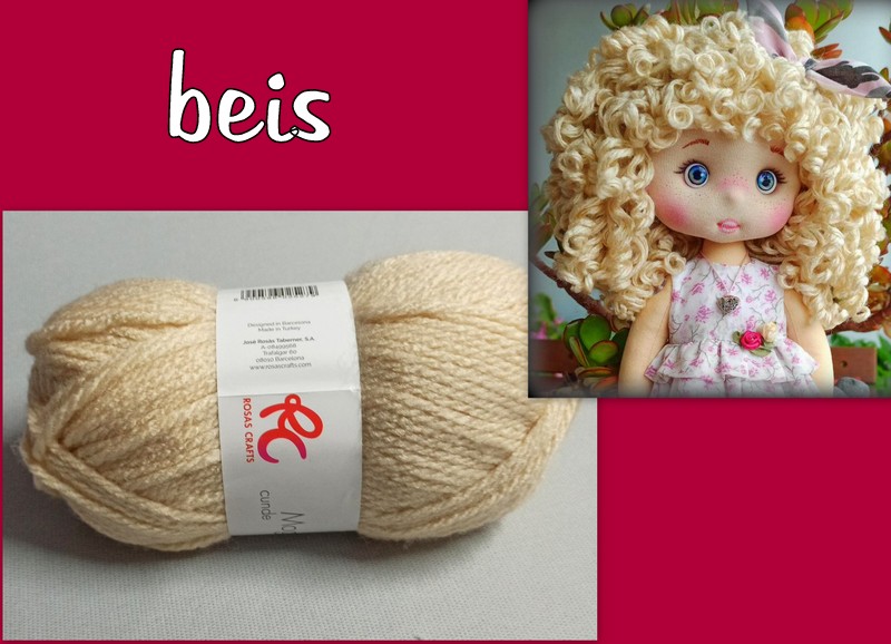 complementos de muñecas lana